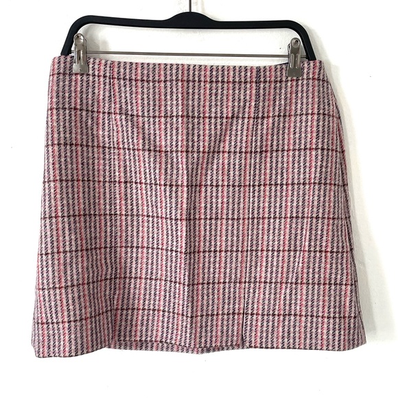 Boden | Skirts | Boden British Tweed By Moon Wool Aline Plaid Mini ...